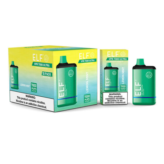 Elf VPR 7000 Ultra Disposable – Lemon Mint – Juce Vape