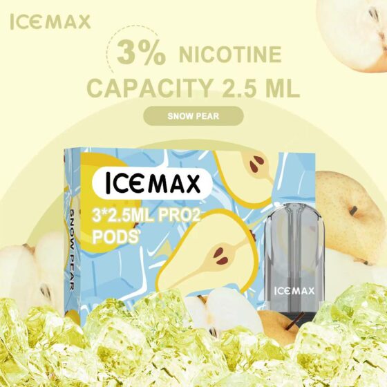 Snow Pear – Icemax Relx Compatible Pods – Juce Vape