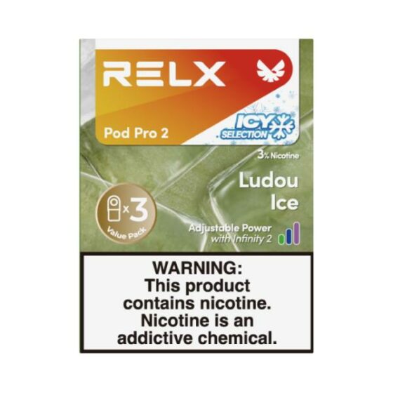 RELX Pro 2 – 3 Pods 3% – Green Melon Ice – Juce Vape