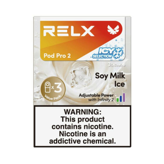 RELX Pro 2 – 3 Pods 3% – Soy Milk Ice – Juce Vape